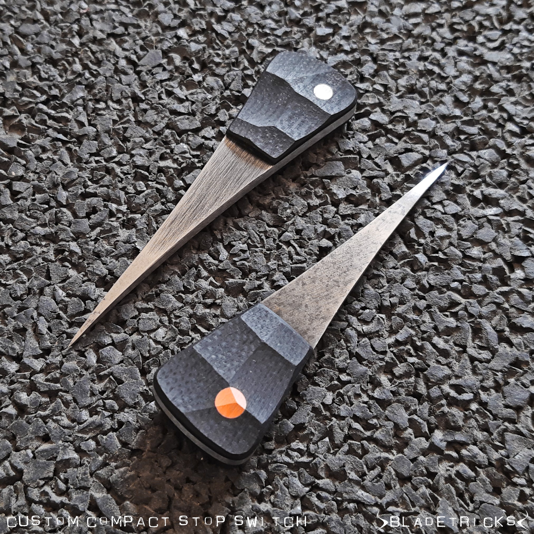 BLADETRICKS CUSTOM COMPACT STOP SWITCH, BLACK G10